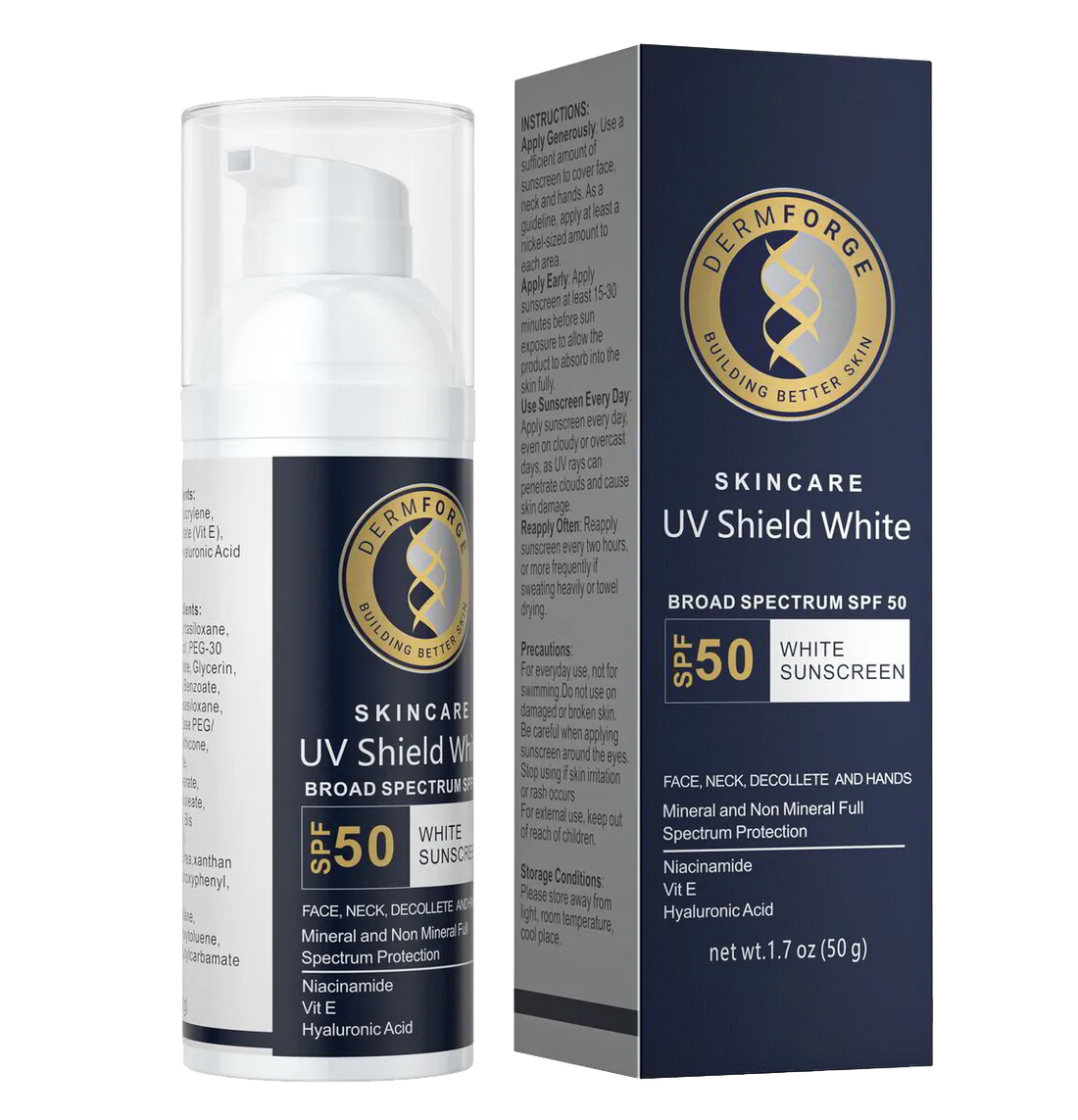 Buy Spf 50 Face Sunscreen | Uv Shield White Sunscreen